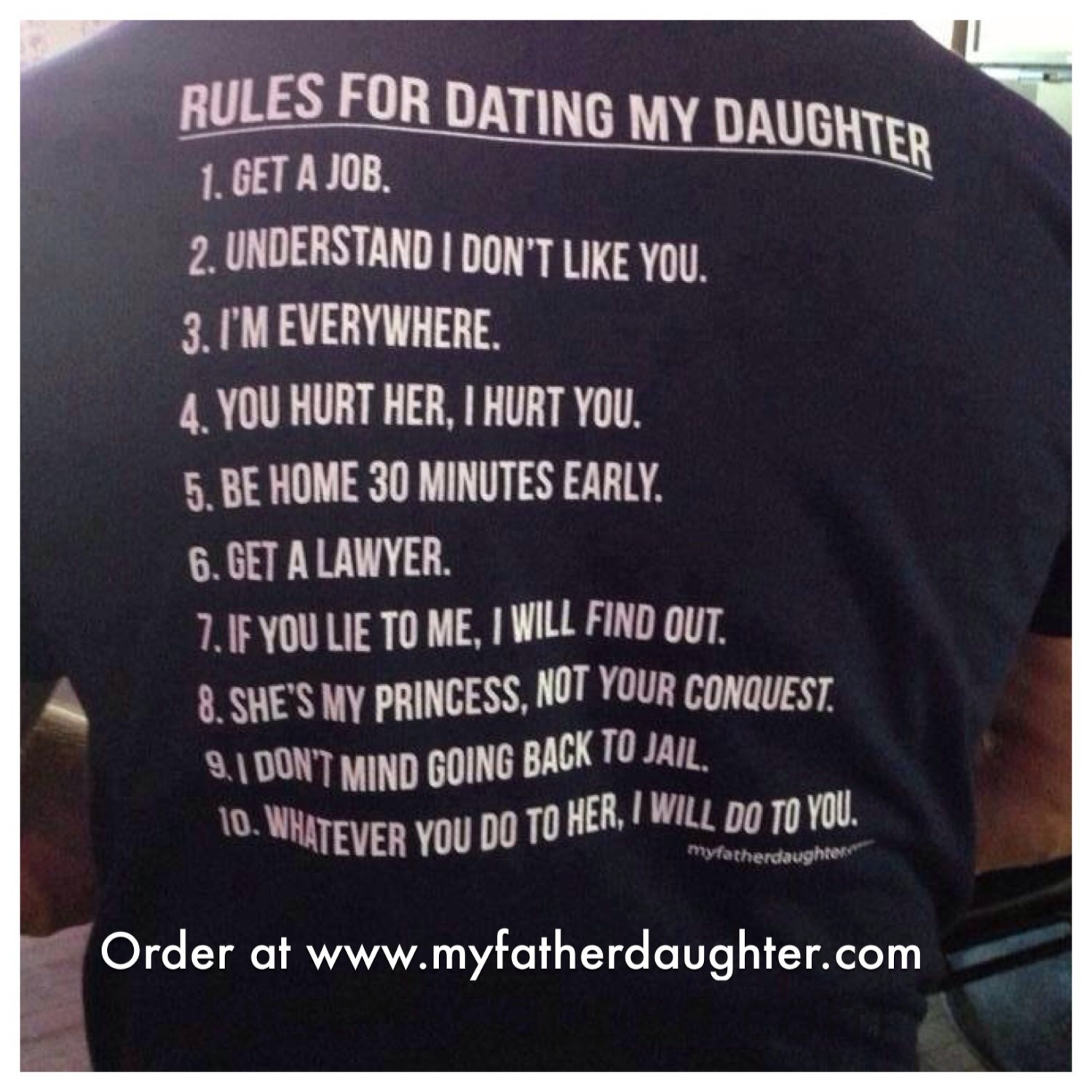 7 Rules Dating My Daughter Telegraph